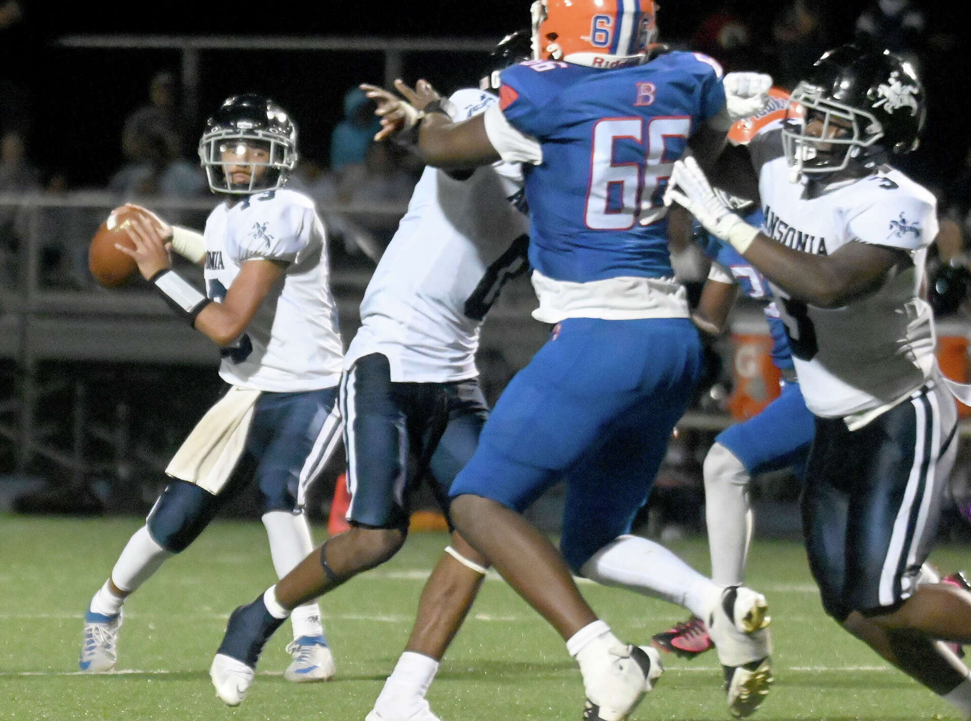 Ansonia High School football tops Bloomfield in season opener