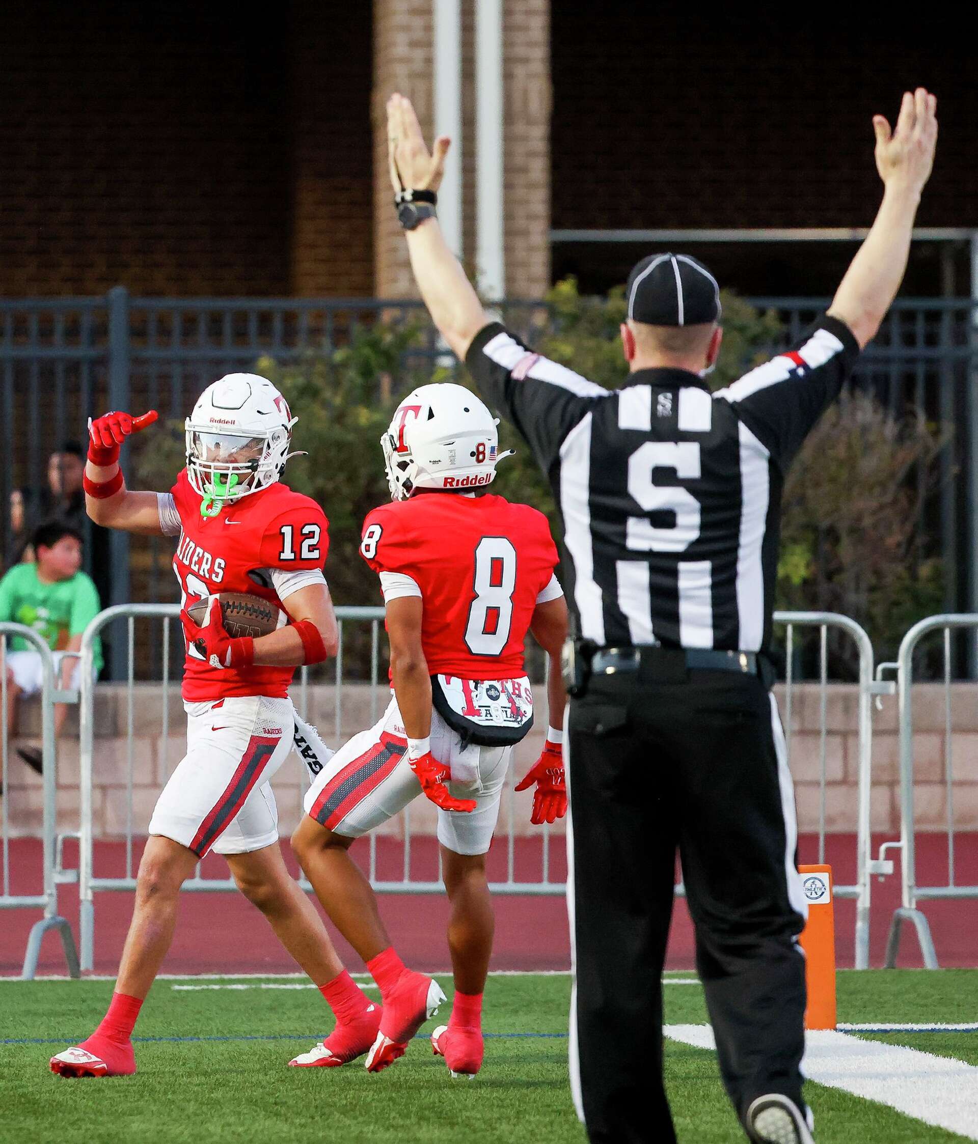 Tucker Vogel, Taft football cruise past Marshall in 28-6A opener