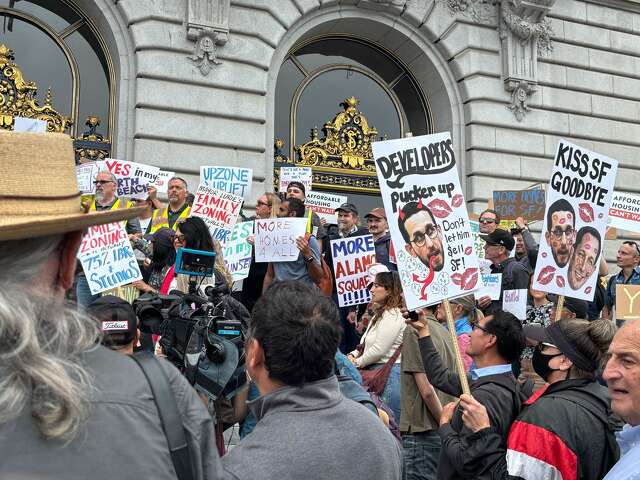 Protest at S.F. City Hall was free speech and not political violence