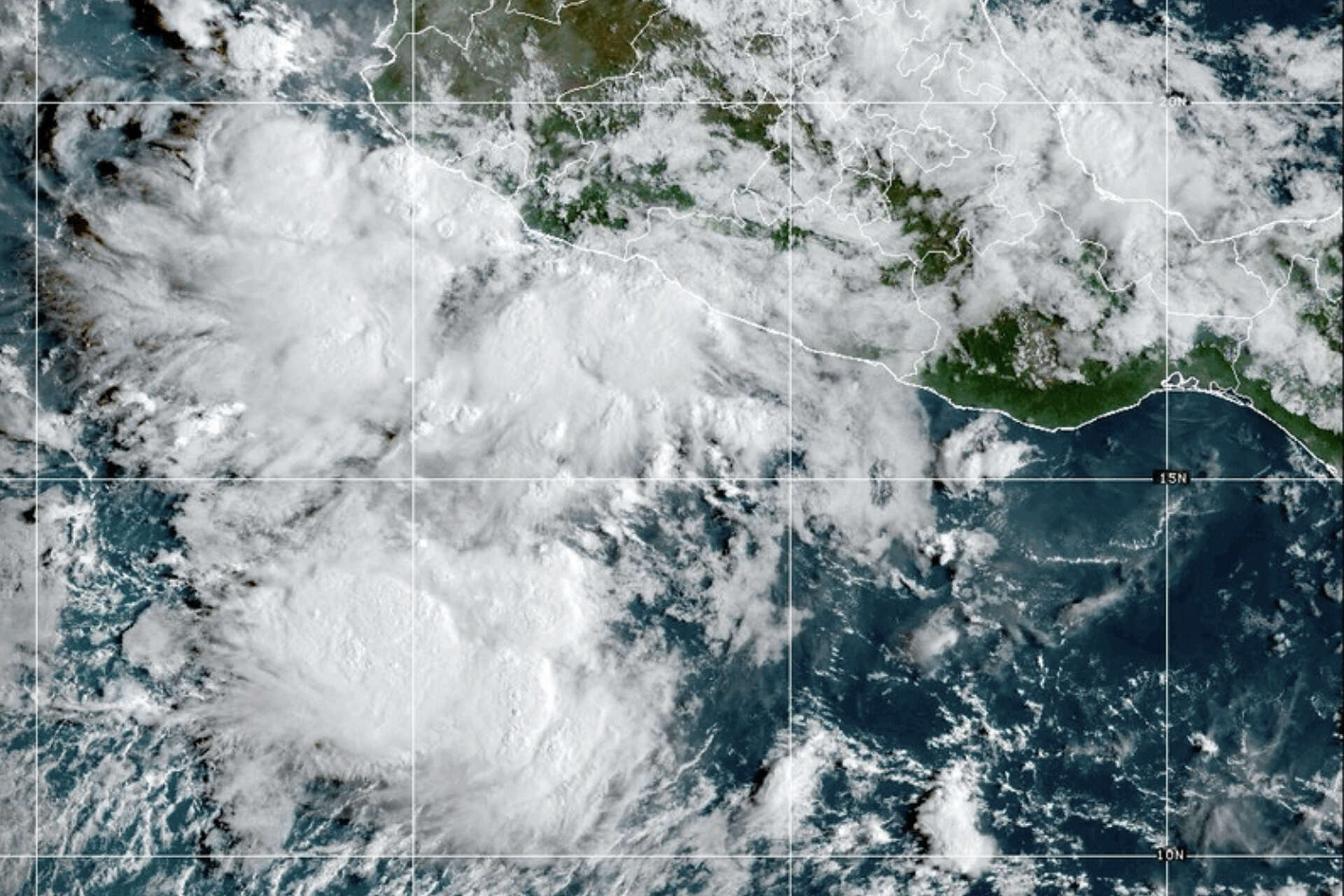 NHC says 'mini' Tropical Storm Mario has formed. Here's the latest.