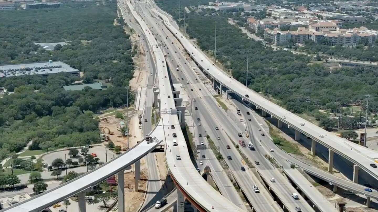 After years of work, TxDOT to open fifth Loop 1604 flyover ramp