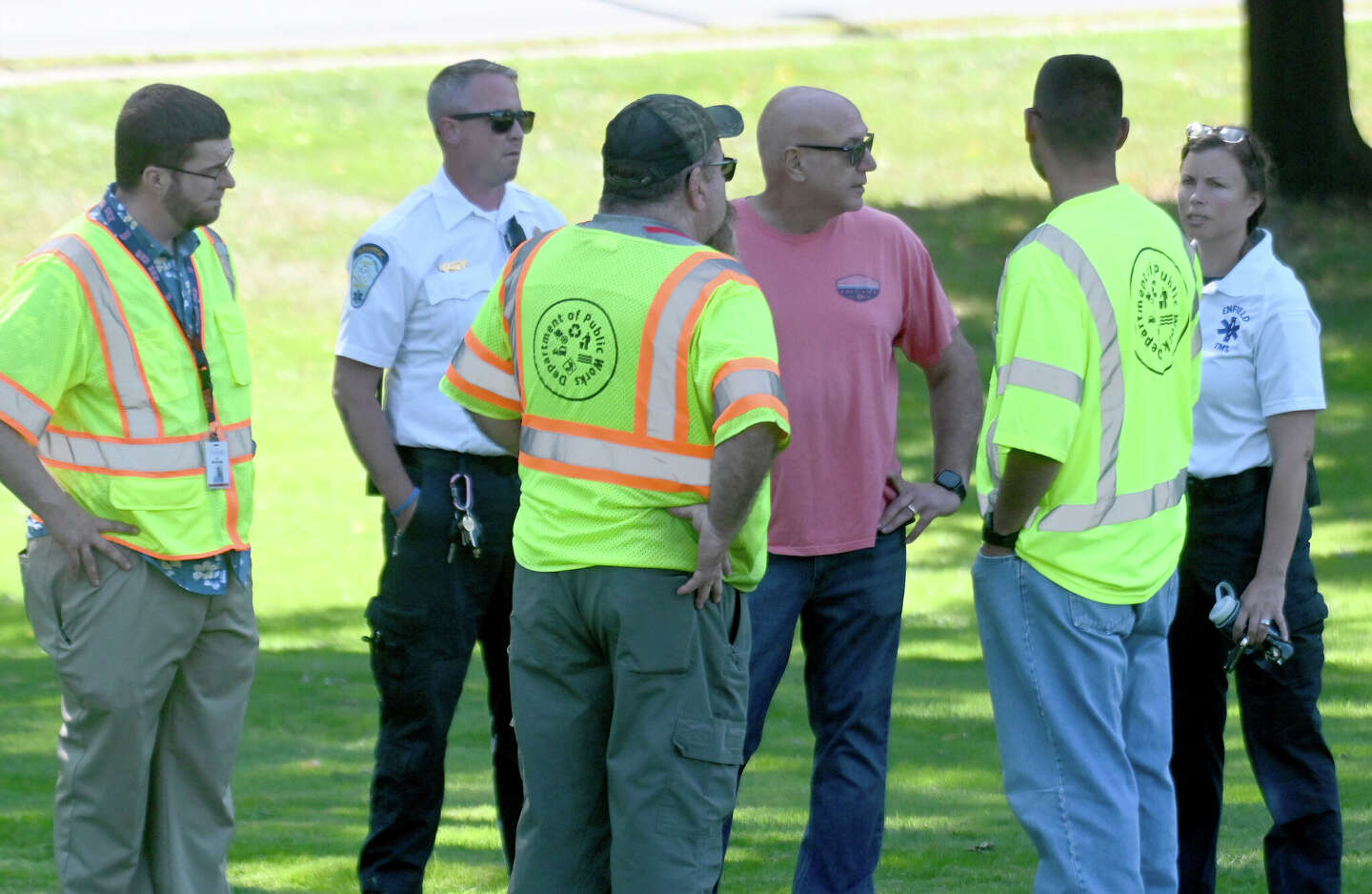 Enfield town employee killed in crash while on lawn mower: Officials