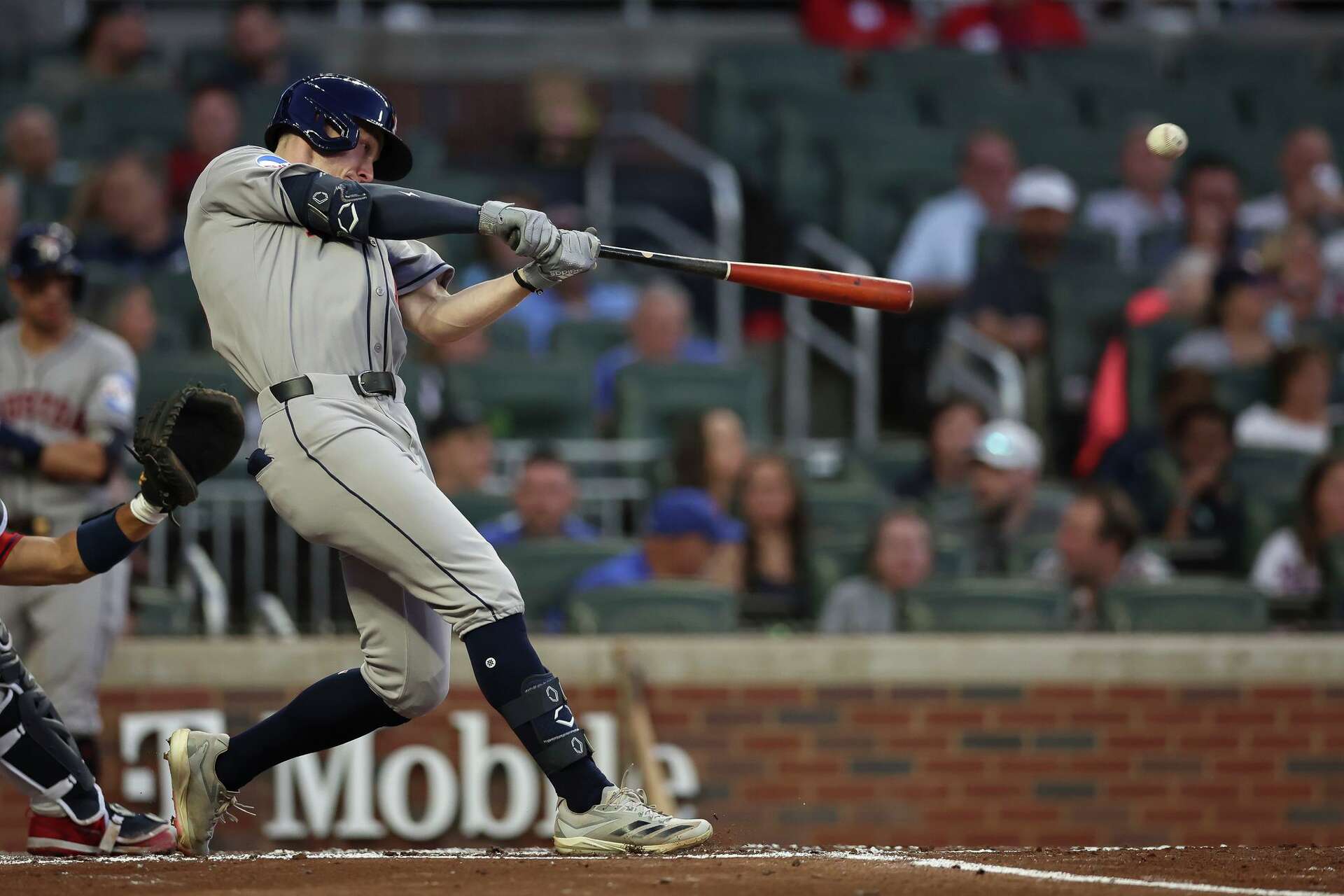 Houston Astros' rookie Zach Cole homers on first pitch
