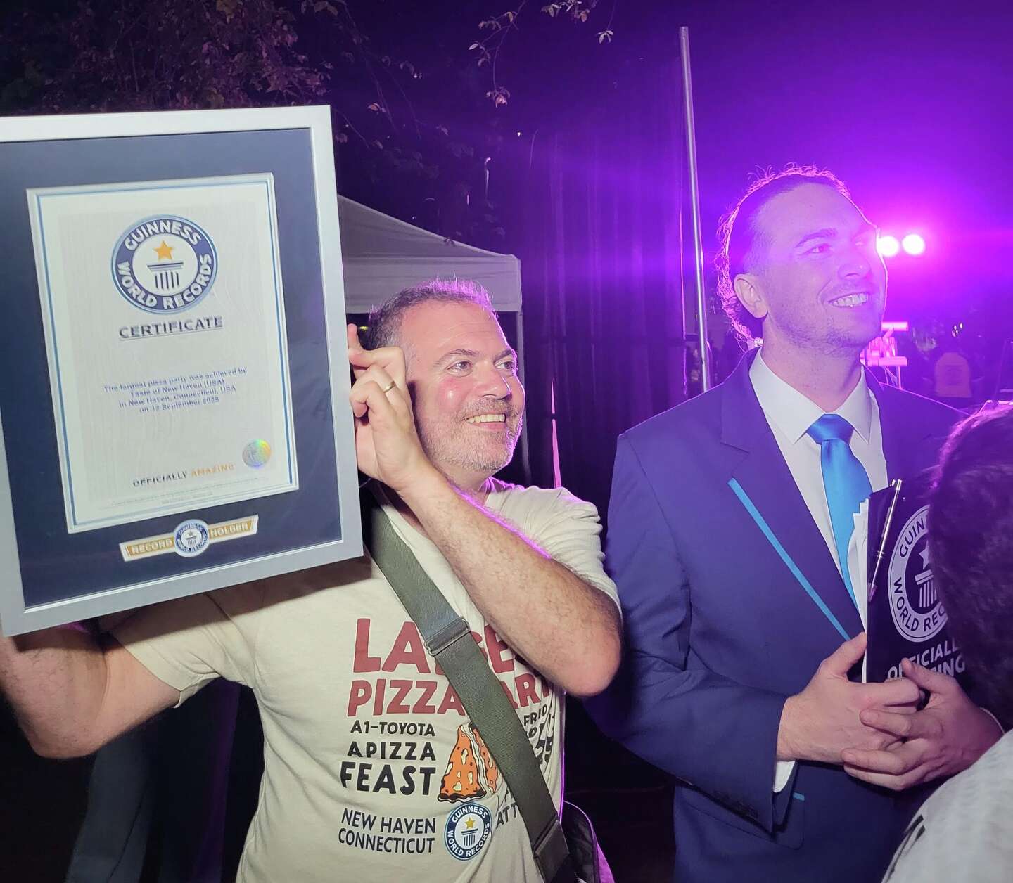 New Haven breaks Guinness World Record for largest pizza party