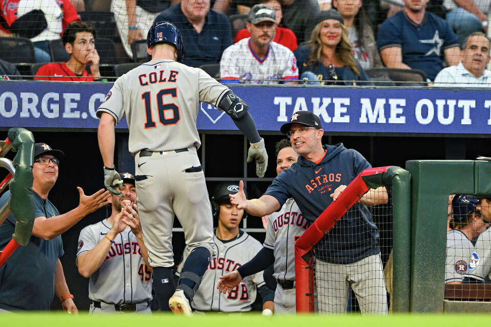Astros rookie Zach Cole starts MLB career with historic output
