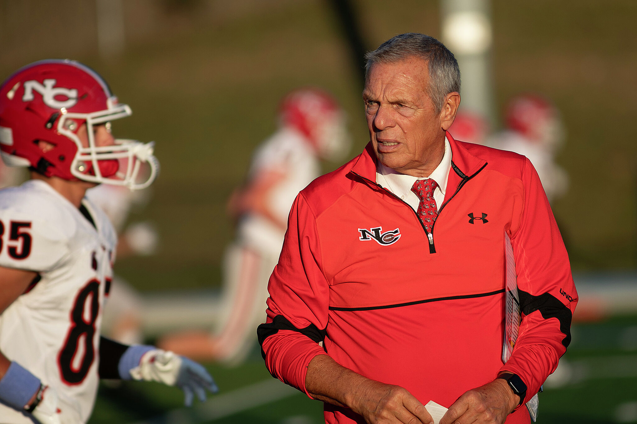 New Canaan football's Lou Marinelli receives regional coaching honor