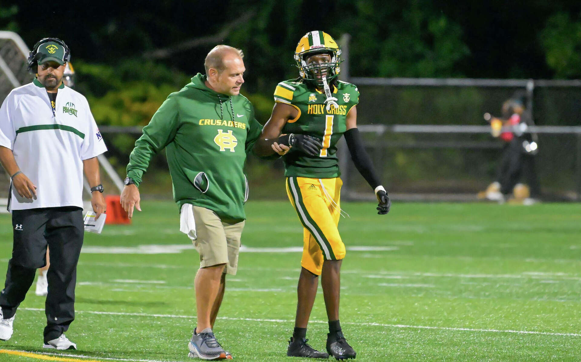 No. 9 Masuk football opens with win at Holy Cross in Alliance matchup