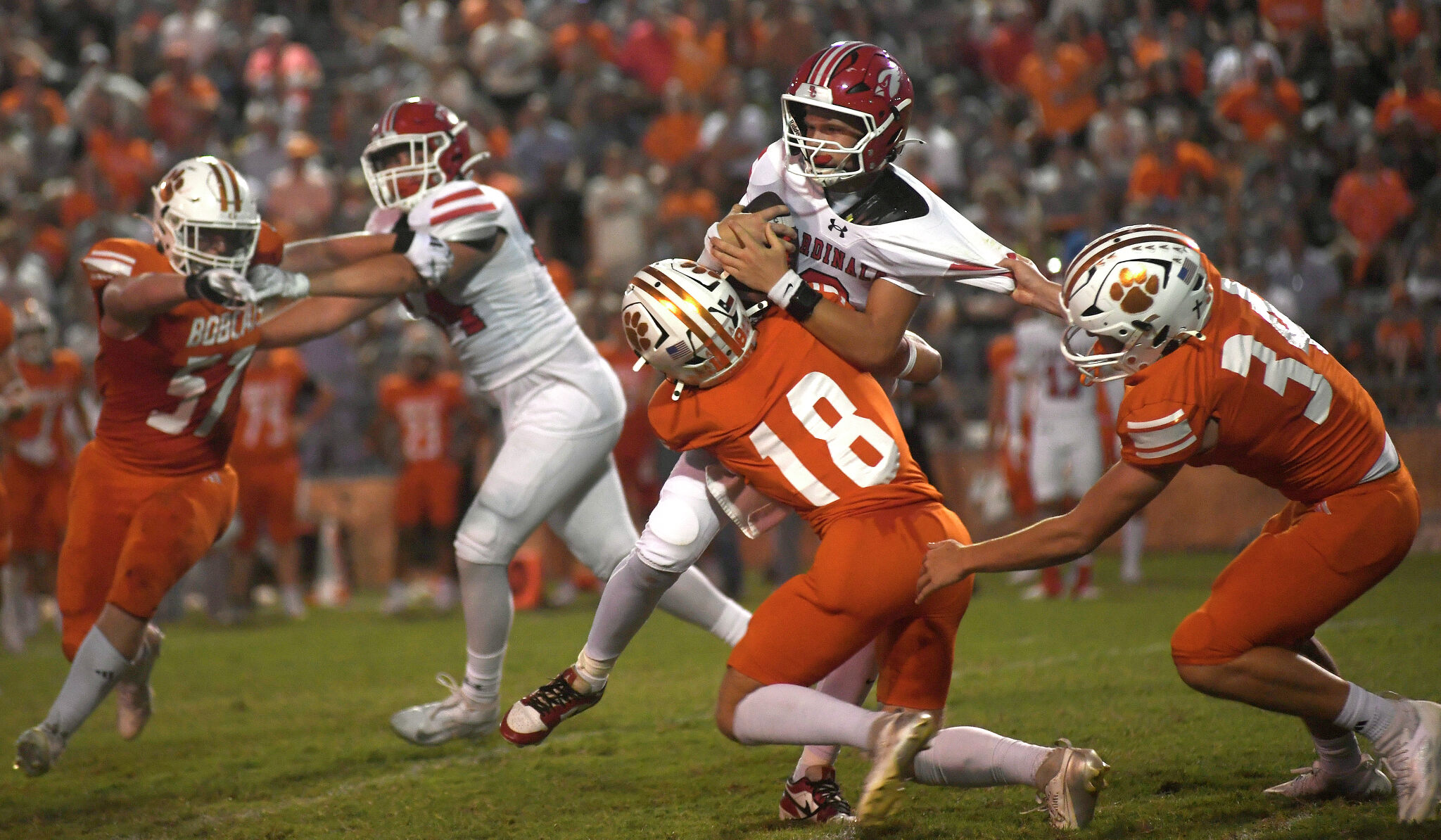 Bridge City Cardinals outlast Orangefield for Bayou Bowl victory