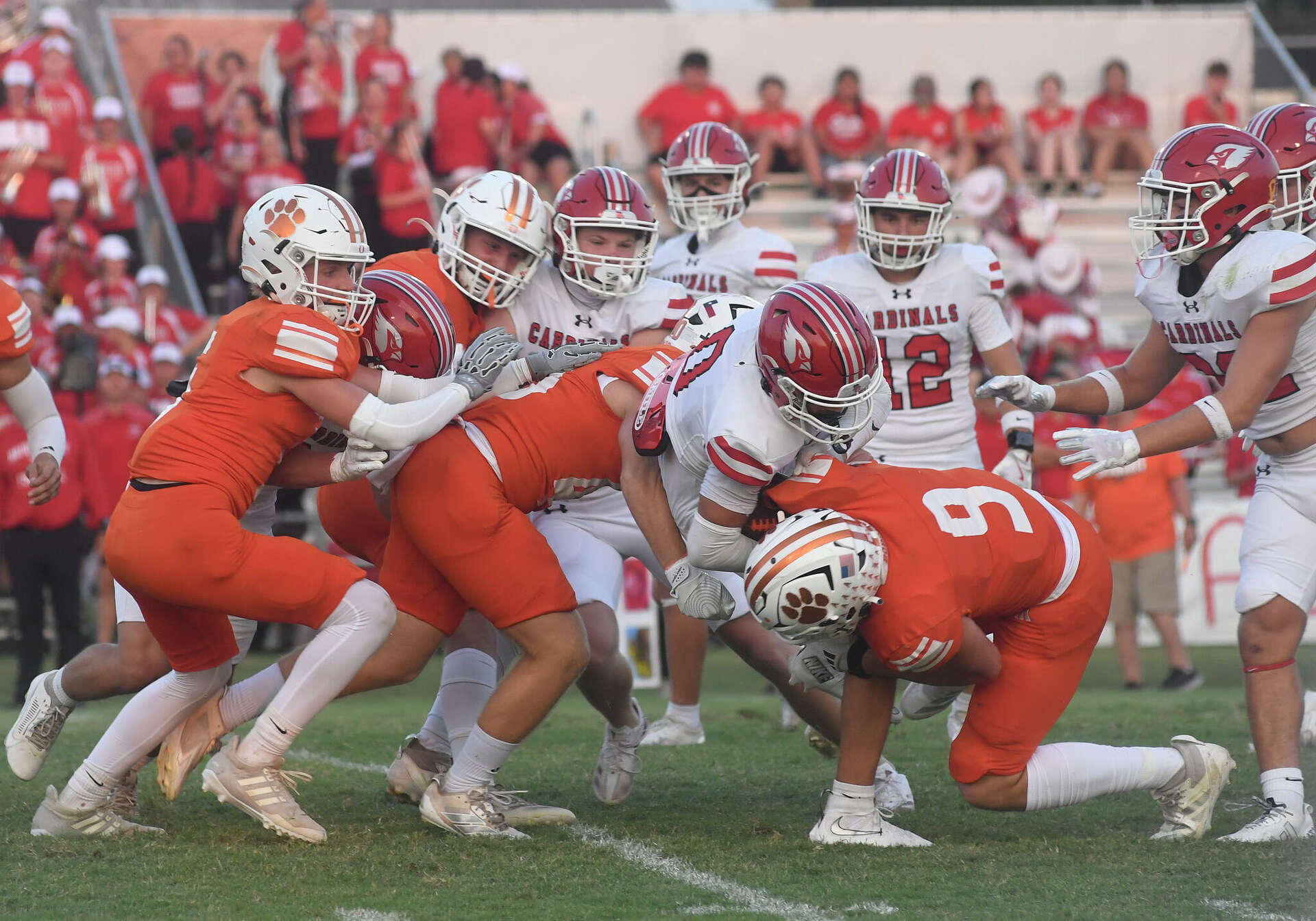 Bridge City Cardinals outlast Orangefield for Bayou Bowl victory