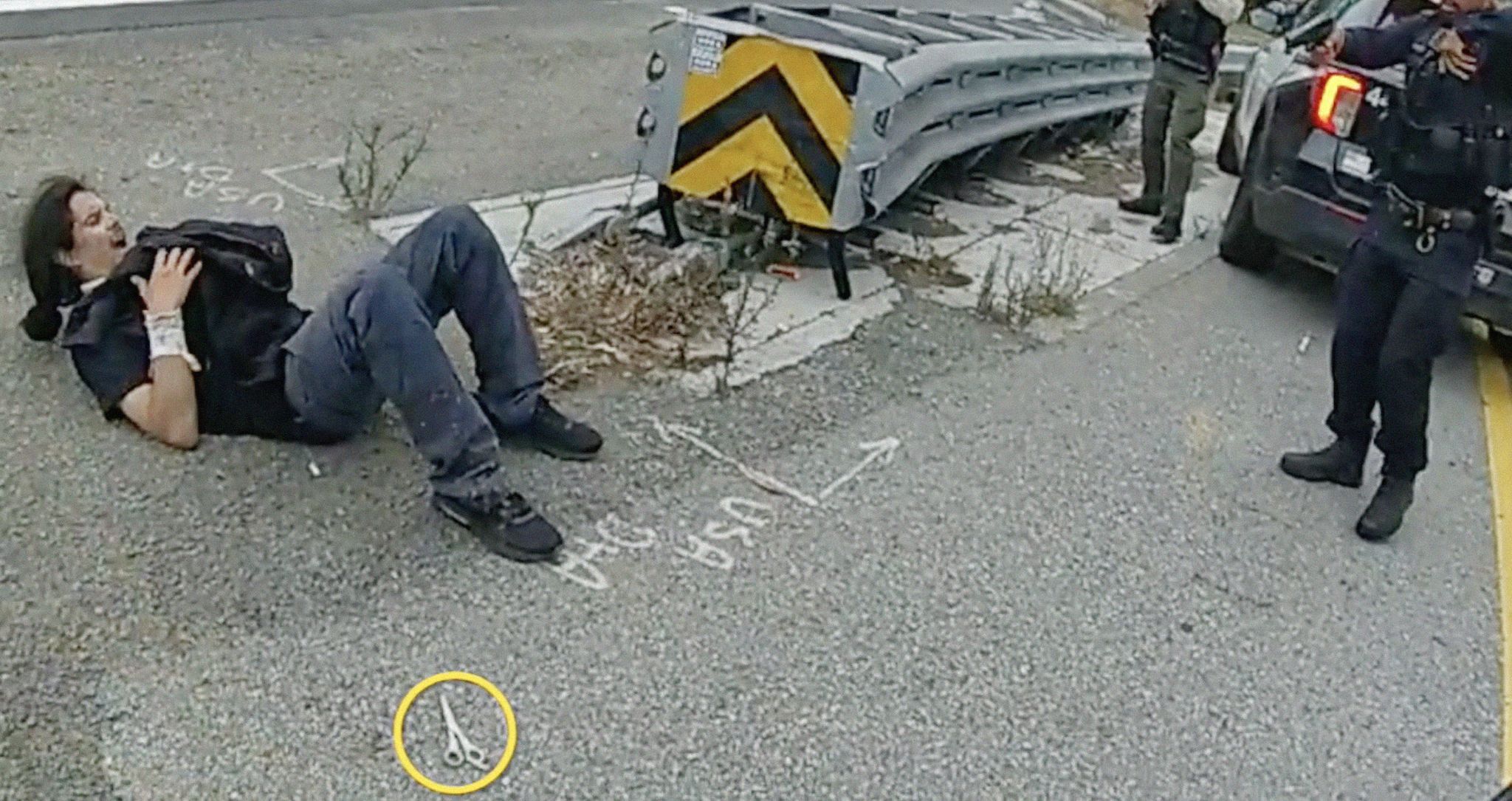 SF: Body Camera Shows Man Hobbling Toward Police With Scissors Held High