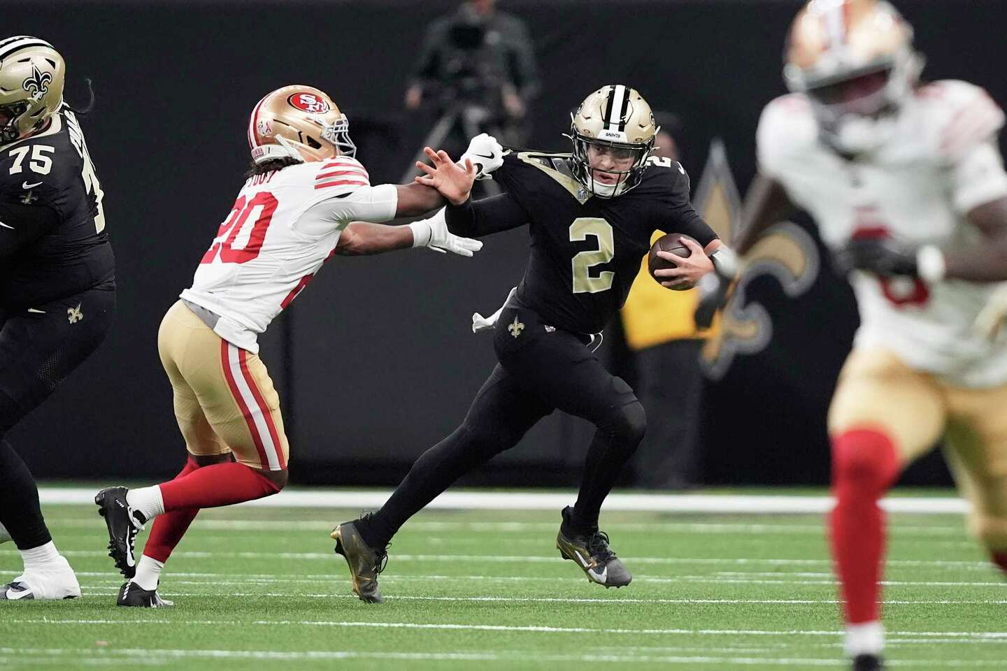 49ers pull off 26-21 win over Saints, overcome injuries improve to 2-0