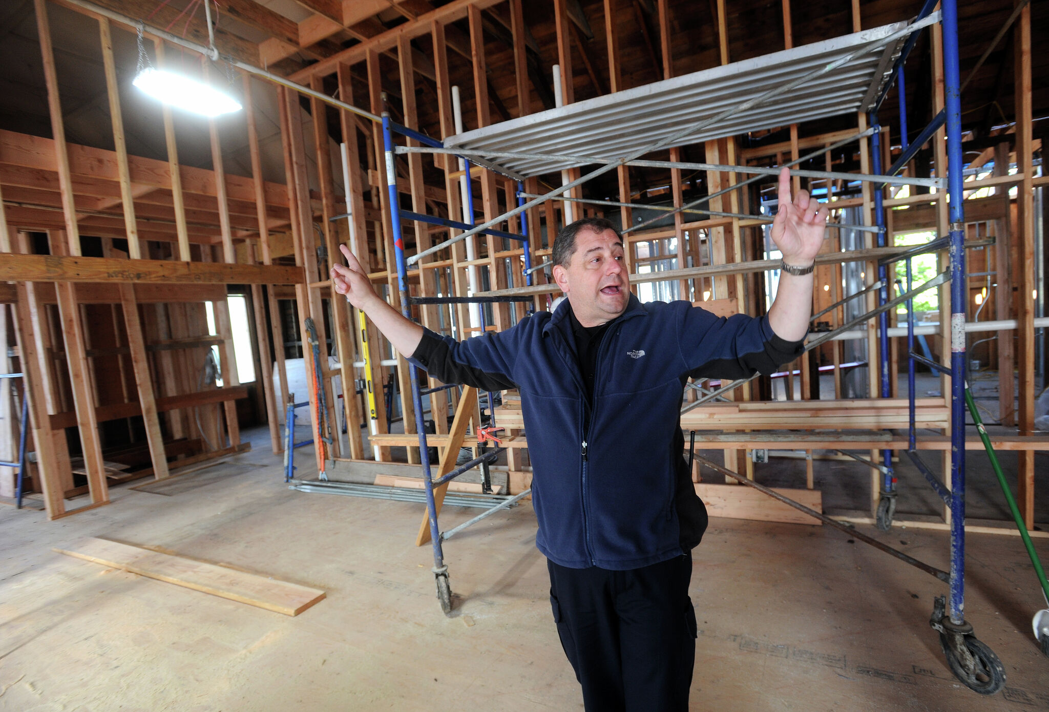 Easton officials expect to finish the new EMS building in 2026