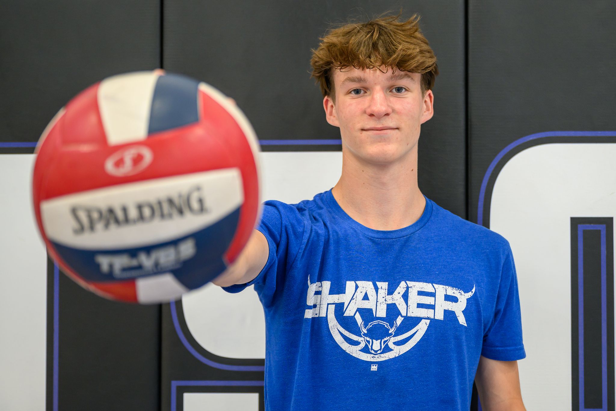 RJ Chapman excels in all aspects for the Shaker boys' volleyball team