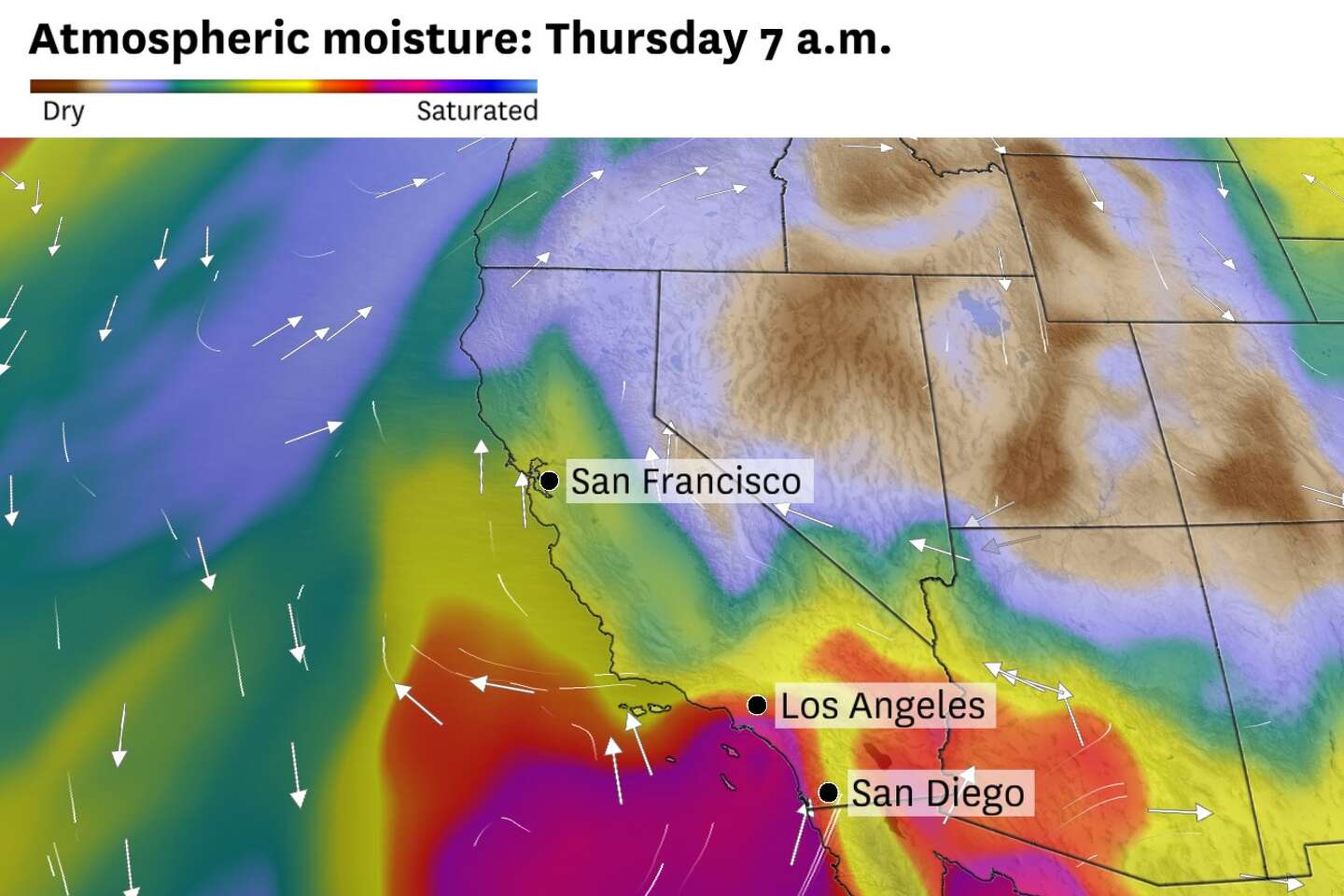 California weather impacted by Tropical Storm Mario