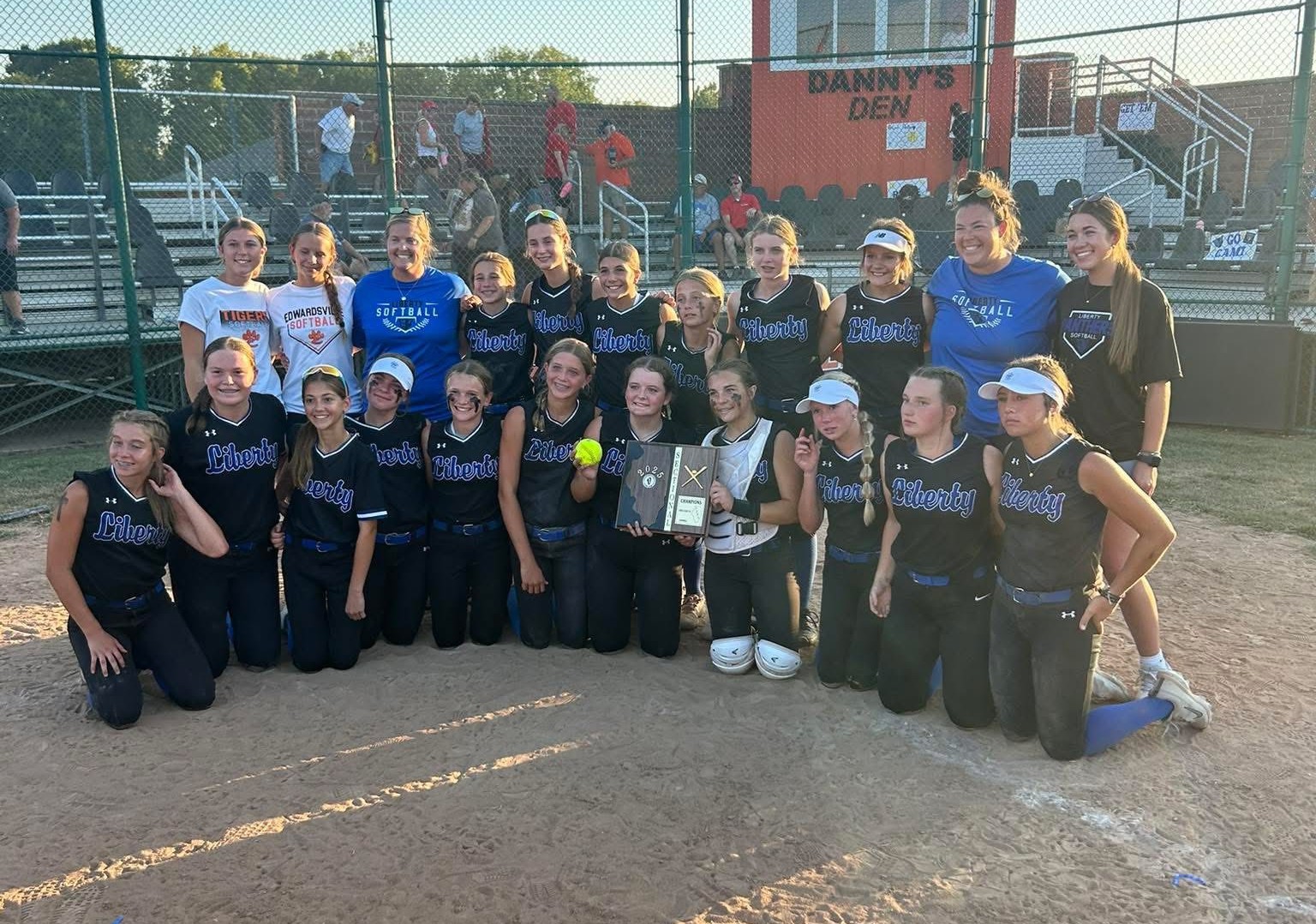 Liberty Middle School softball team punches ticket back to state
