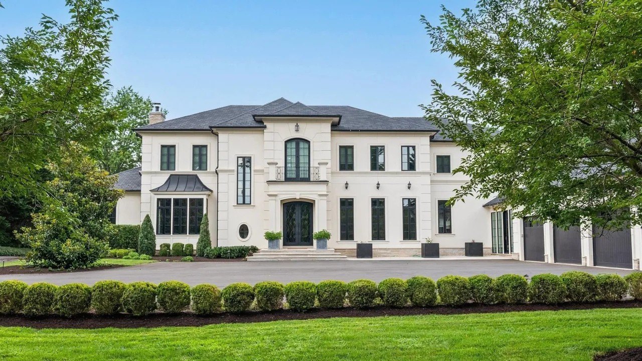 NBA Star's Bethesda Mansion, Featuring Full-Size Underground Basketball ...