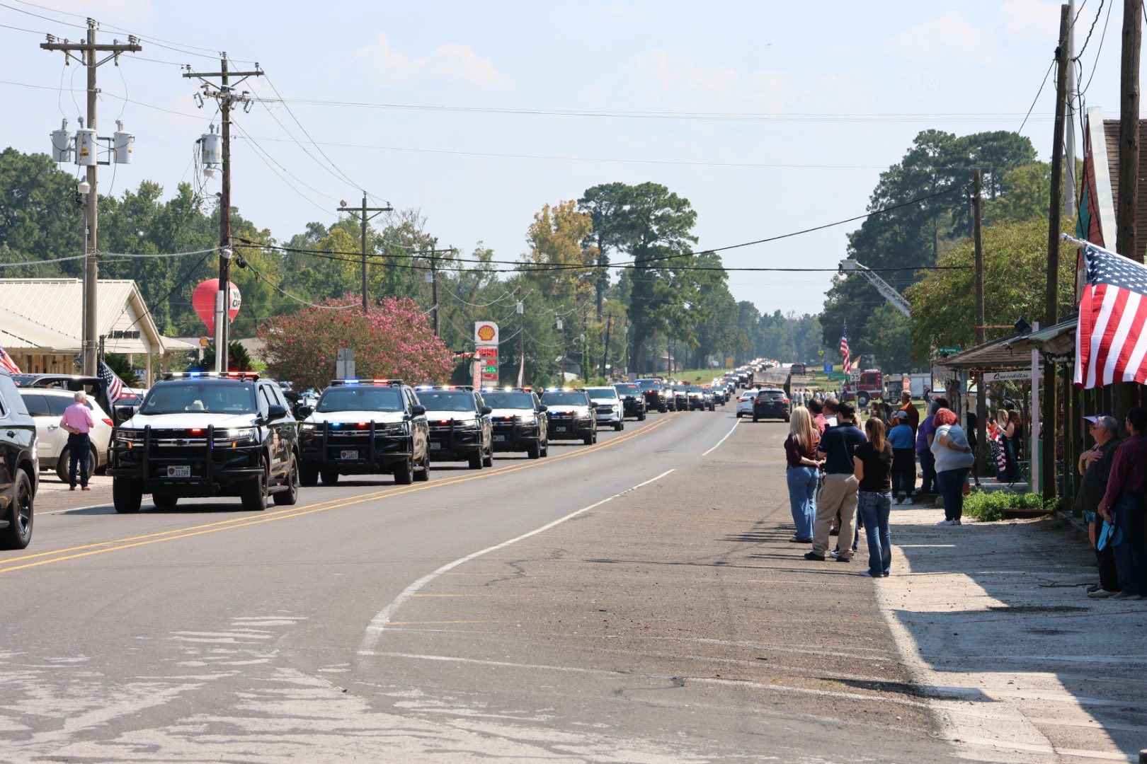 Killed DPS trooper's body taken back to hometown of Huntsville