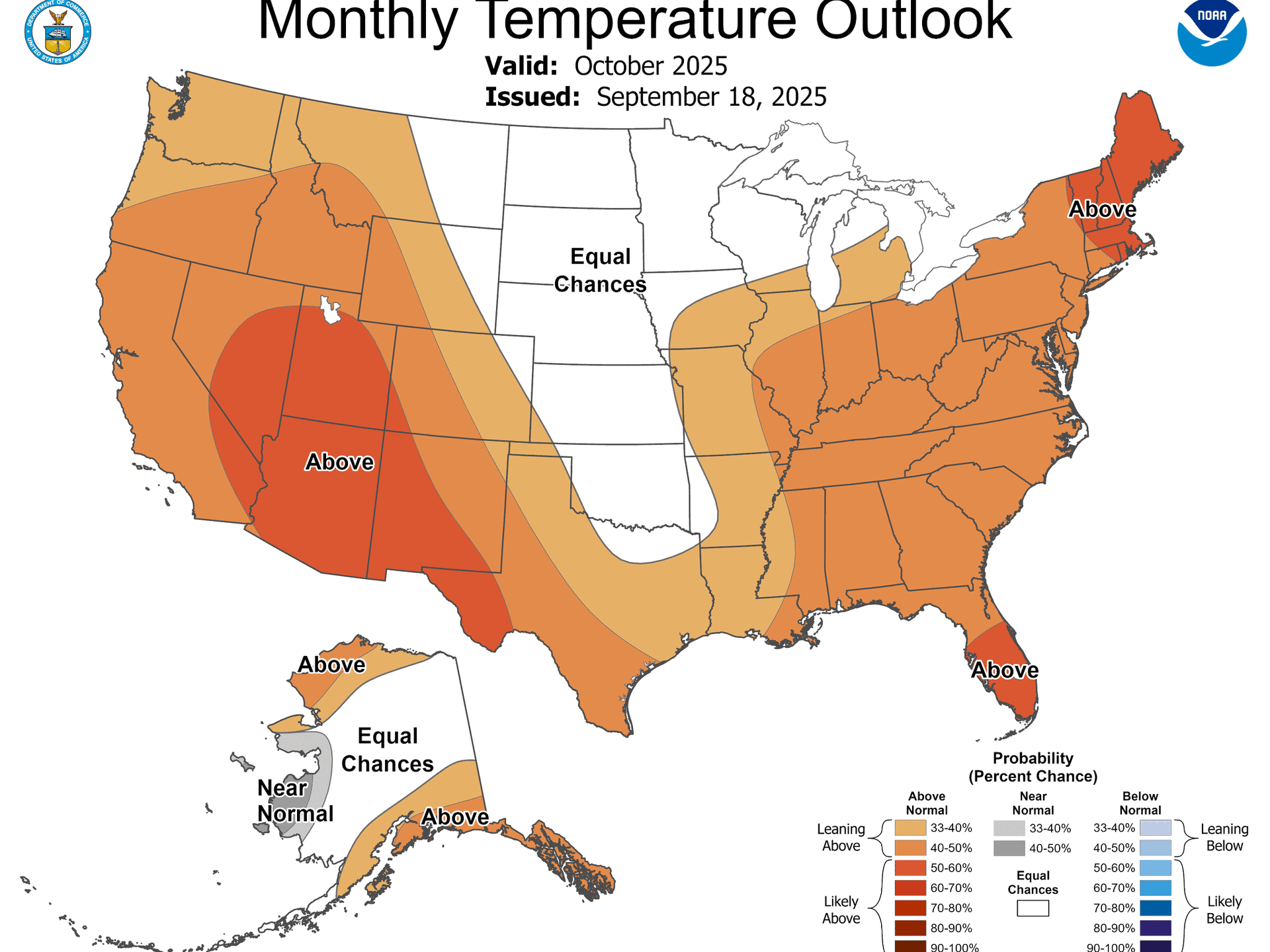 Will Texas turn chilly in October, or will the heat linger?