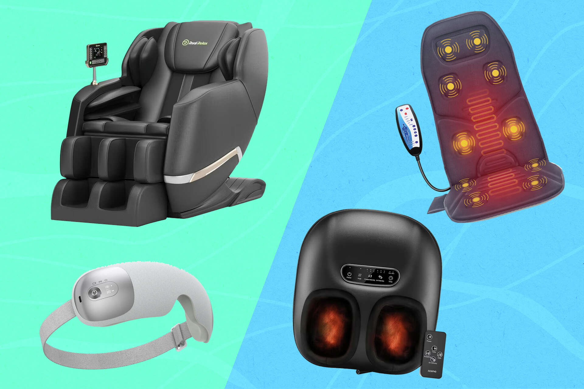 Walmart is blowing out massagers and home spa products right now