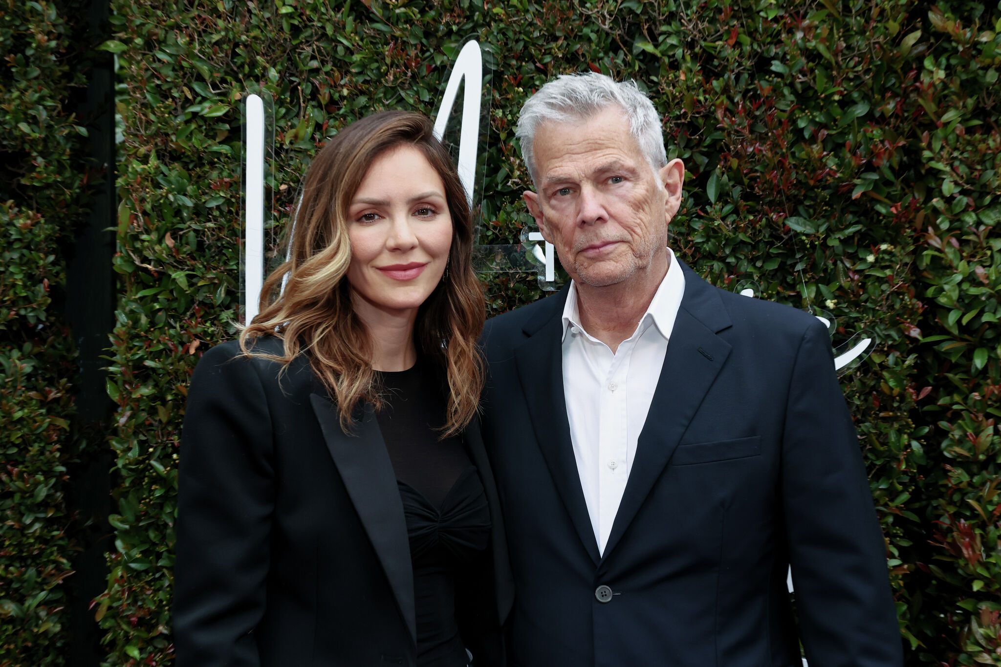 'Scorpion,' 'Smash' star Katharine McPhee and David Foster at Palace