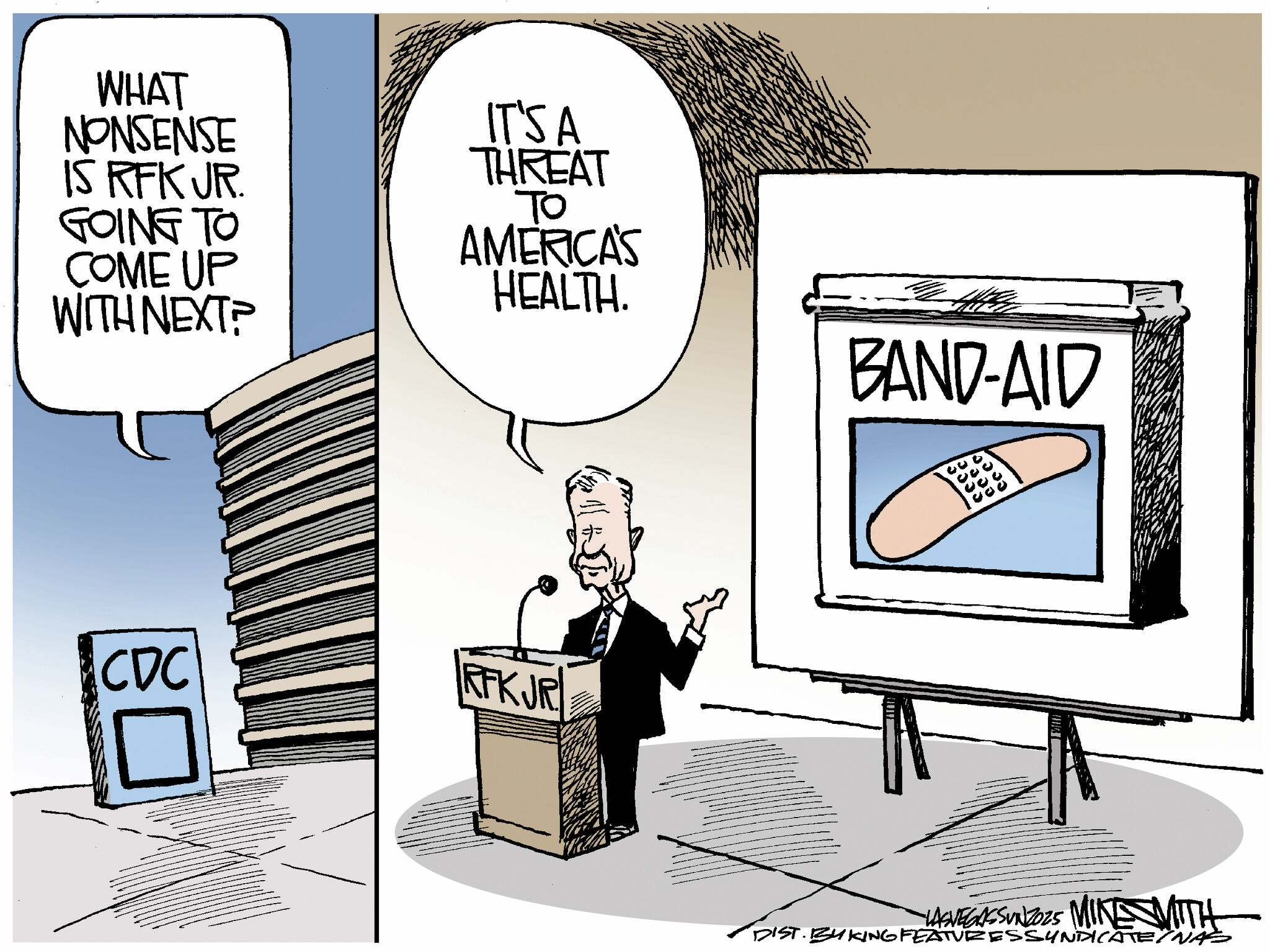 Opinion cartoon: Heal thyself