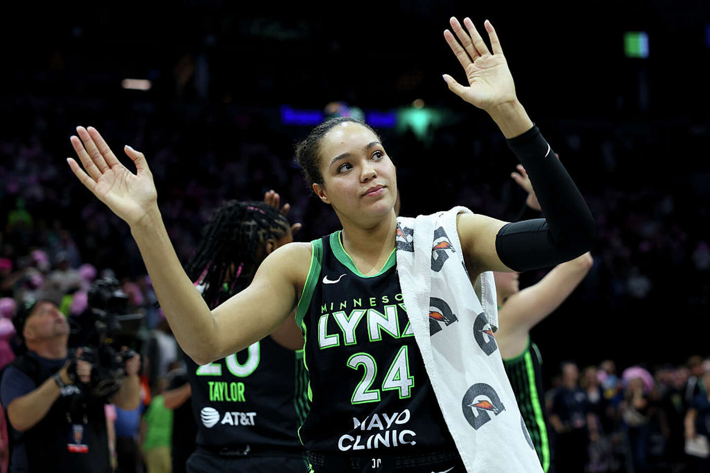 How Napheesa Collier found her voice as mom, WNBA star and leader