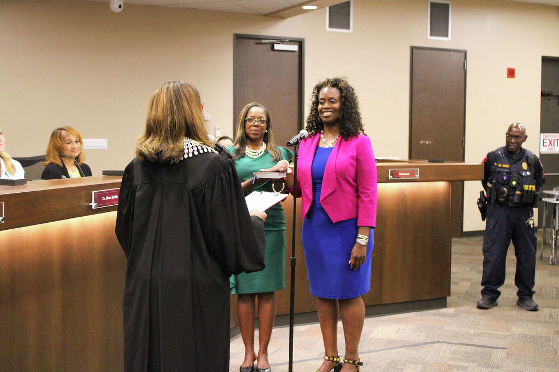 Former FBISD trustee Addie Heyliger returns to school board