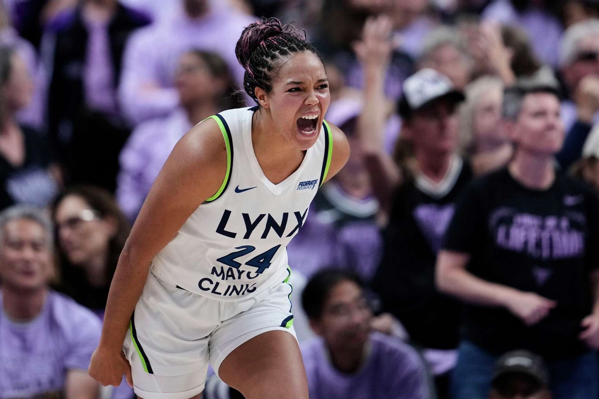 Napheesa Collier talks about speaking out aganist WNBA leaders