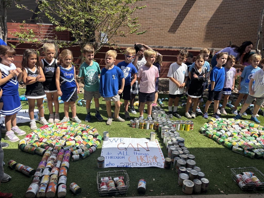Trinity students donate 3,549 cans to West Texas Food Bank