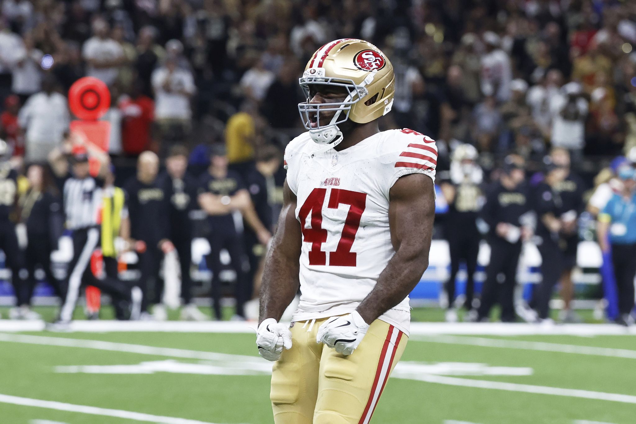 49ers’ Bryce Huff feeling the love after years spent feeling unwanted