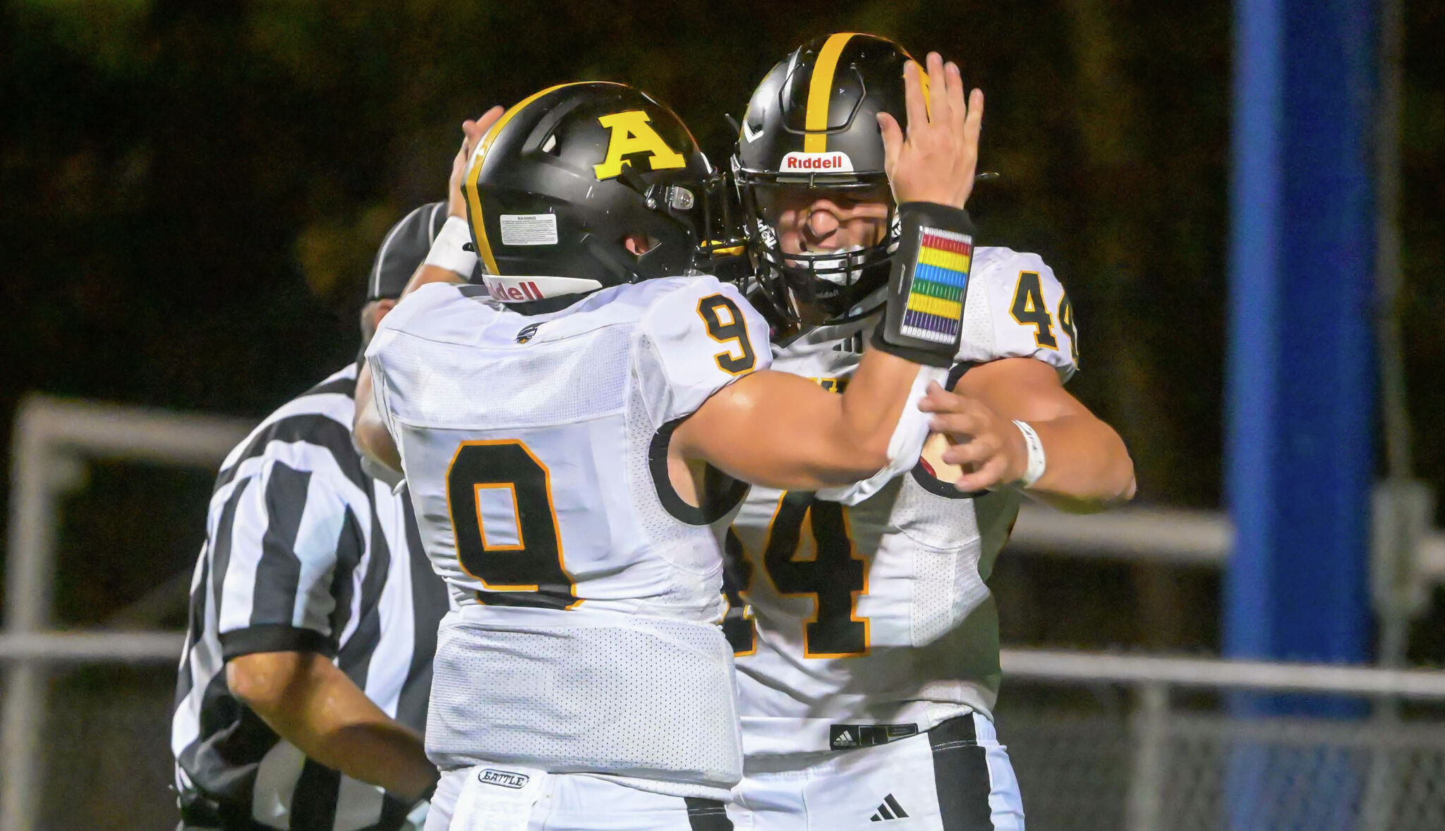 Amity football scores three rushing TDs in win over ND-West Haven