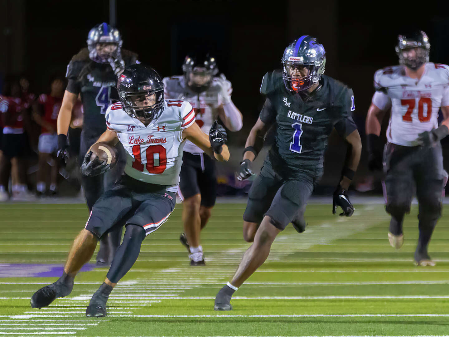 Lake Travis vs San Marcos score: Cavs win 41-6 to move to 4-0