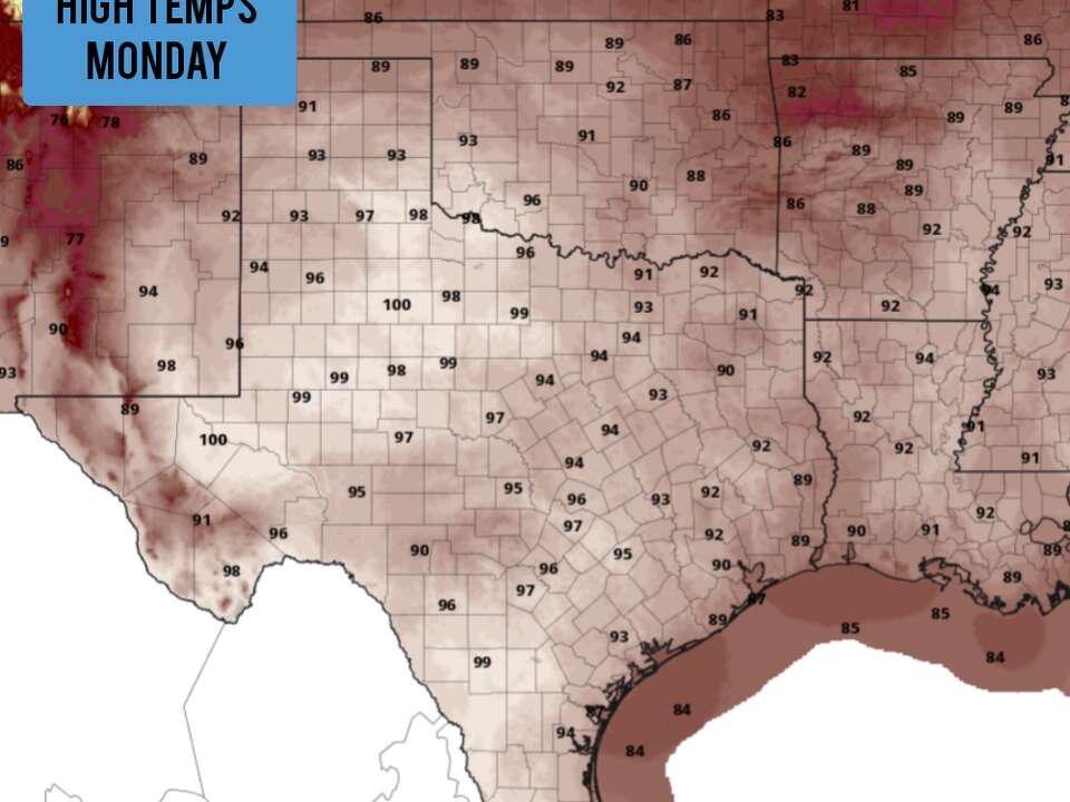 High heat incoming, but here's when a cold front will hit Texas