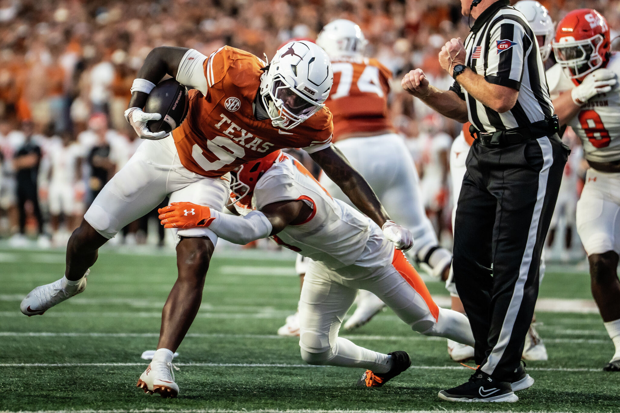Texas football: Steve Sarkisian on losing Jerrick Gibson, Will Stone