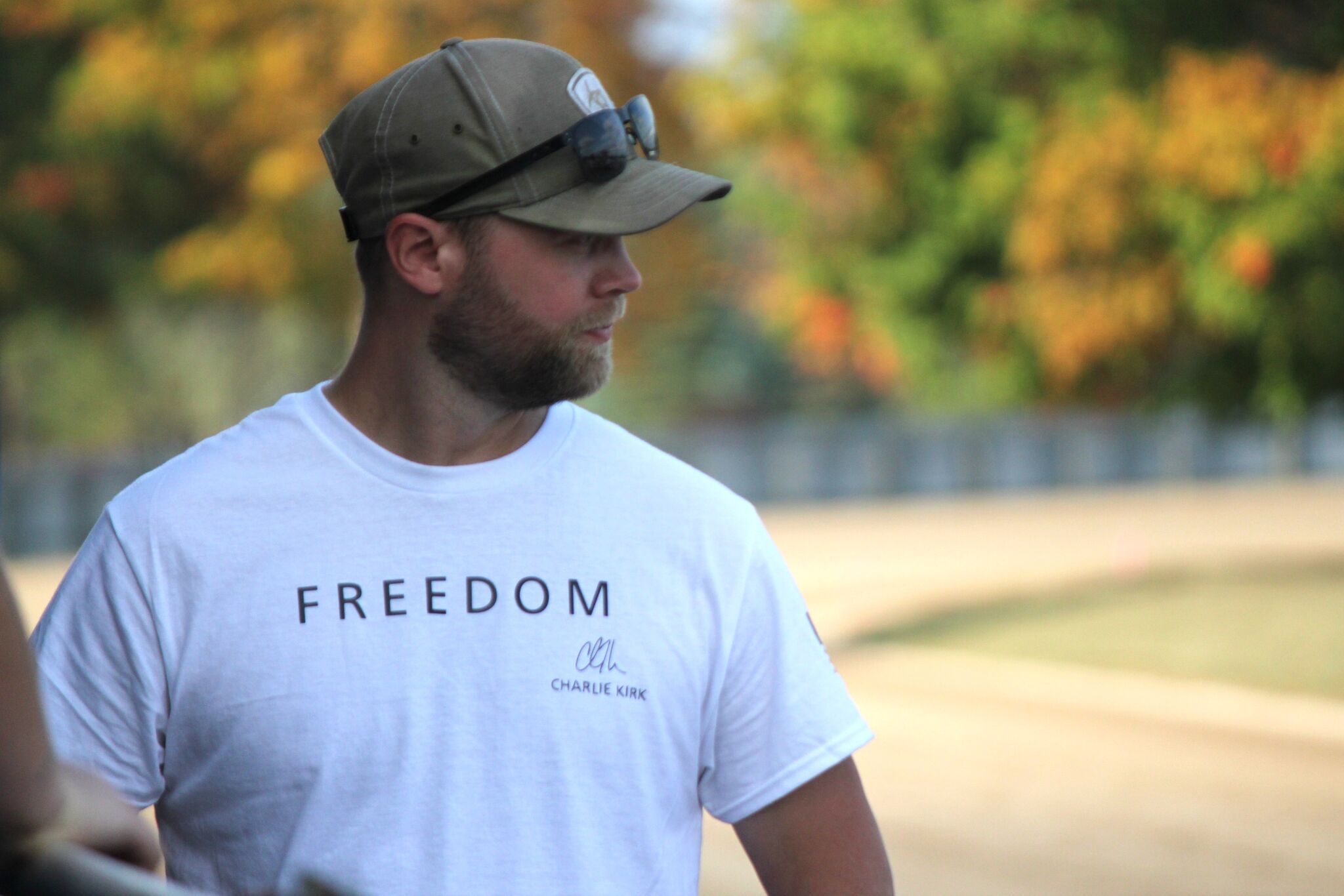 Charlie Kirk memorialized at Big Rapids Michigan vigil