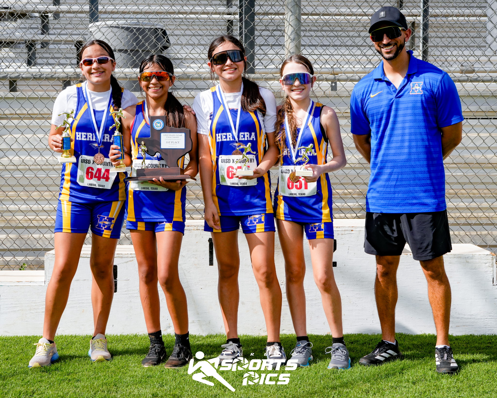 UISD’s next varsity stars shine in middle school XC championships