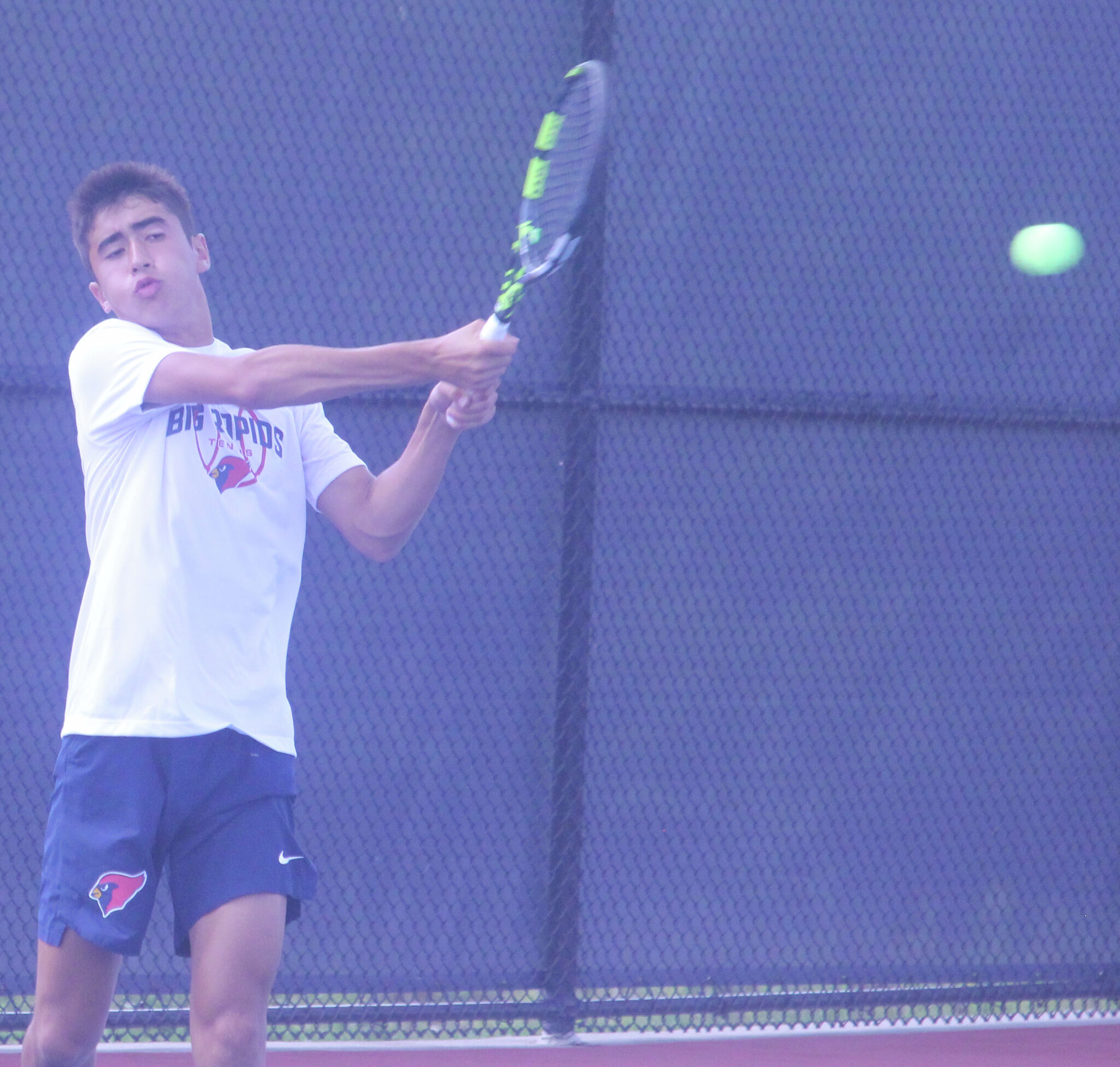 Big Rapids senior tennis player set for a memorable finish