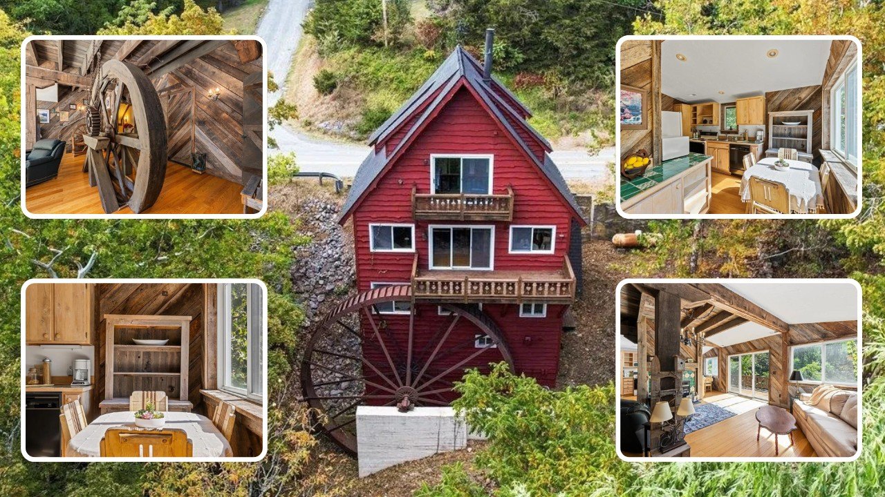 155-Year-Old Mill in Virginia Complete With Original Wheel and ...