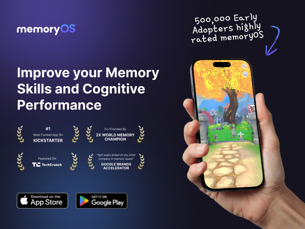 Improve your memory and cognition the fun way with 66% off memoryOS