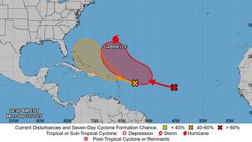 Hurricane Gabrielle Becomes Category 4 Storm: Latest Path, Forecast ...