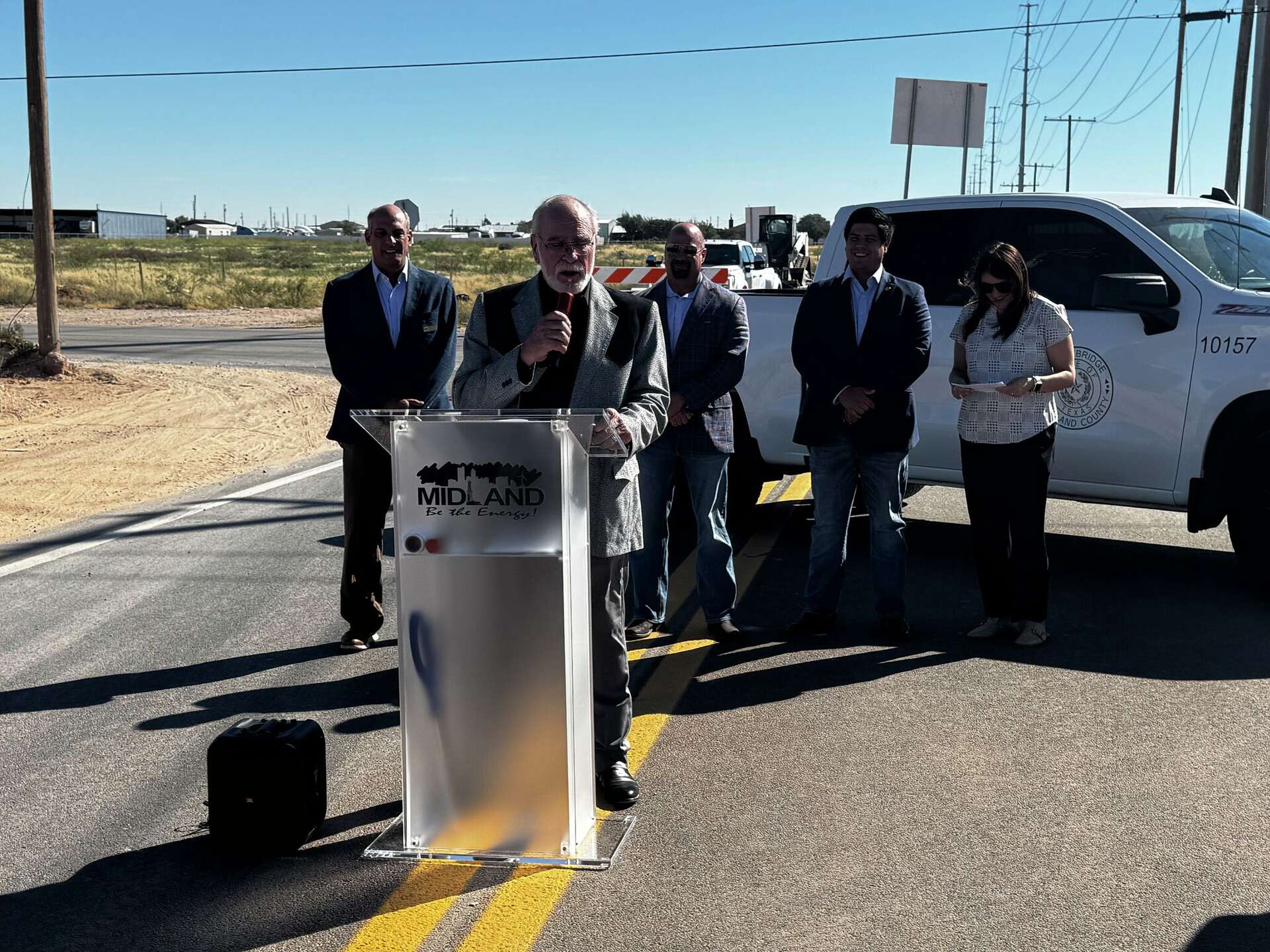 Occidental Parkway, a new major road, opens in north Midland