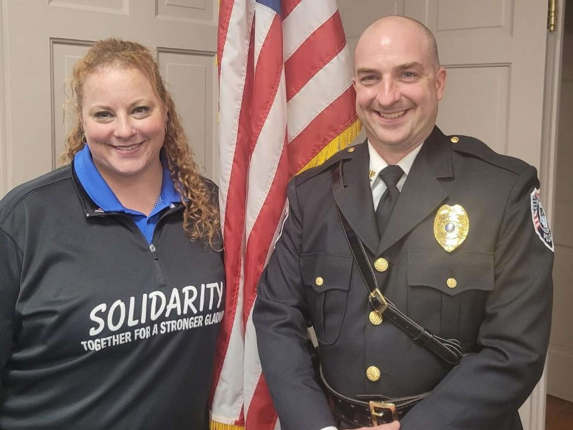 Gladwin Police Chief Kyle Binger welcomes his new community role