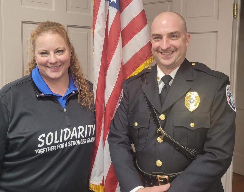 Gladwin Police Chief Kyle Binger welcomes his new community role