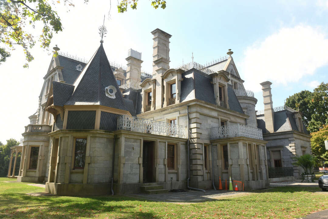 Inside the renovated Lockwood-Mathews Mansion Museum in Norwalk