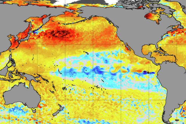 Pacific 'blob' heat wave now spans an area the size of the US