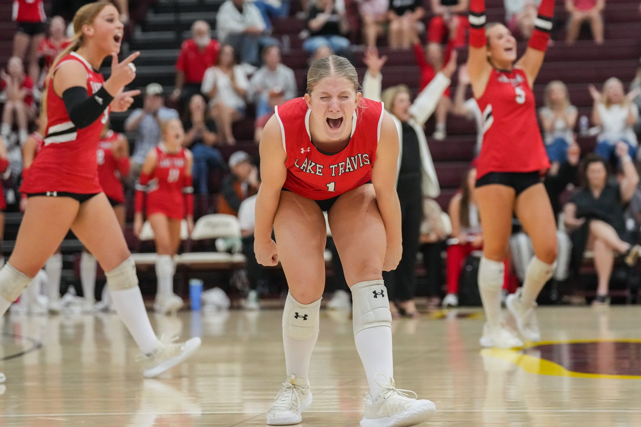 Best photos from Dripping Springs vs. Lake Travis HS volleyball