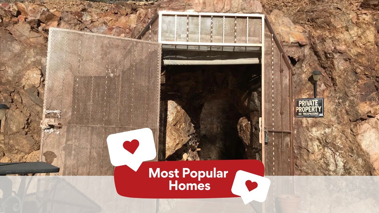 Old Gold Mine Bunker Carved Into the Side of Arizona Mountain Hits the ...