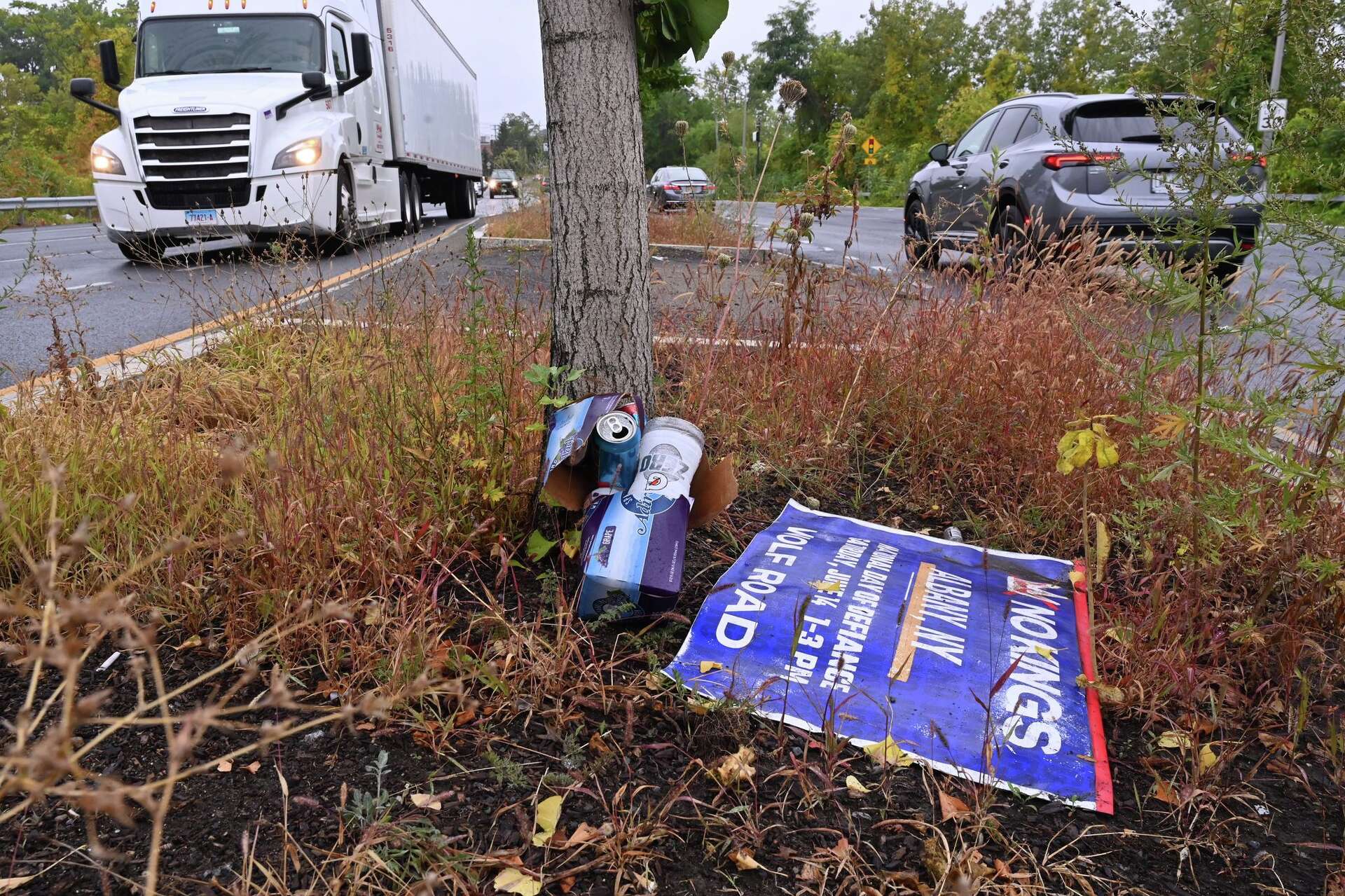 Churchill: Welcome to Albany, but please ignore the garbage and weeds