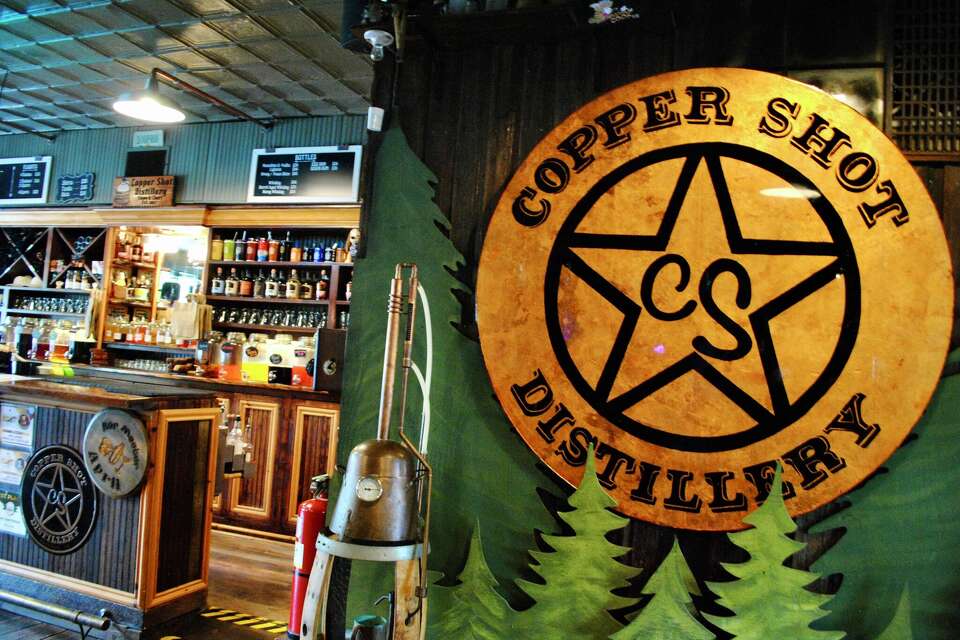 Copper Shot Distillery in Bastrop serves moonshine with flair