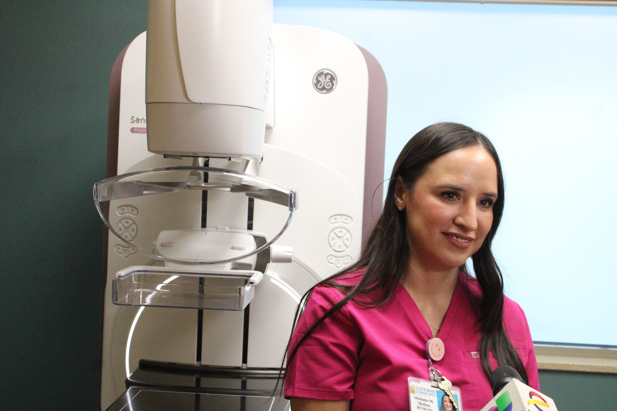 Gateway adds state-of-the-art mammogram machine